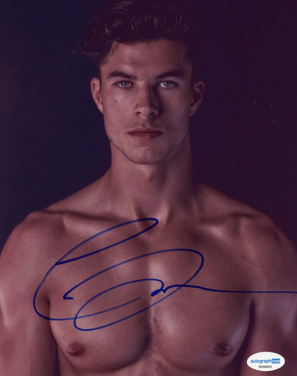 Chase Mattson Signed Autograph 8x10 Photo Shirtless Male Model Tik Tok ...