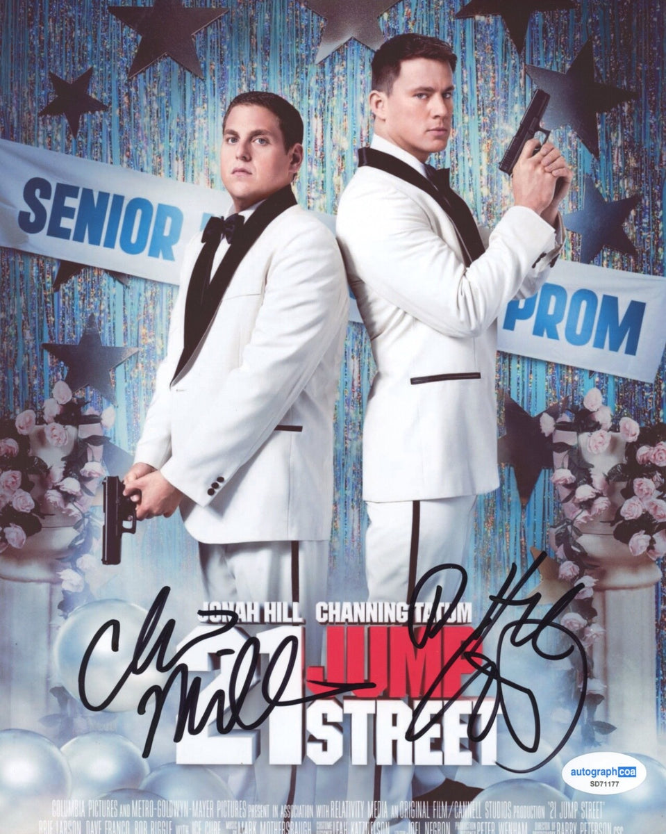 Phil Lord & Christopher Miller "21 Jump Street" Signed Autograph 8x10 – EntertainmentAutographs