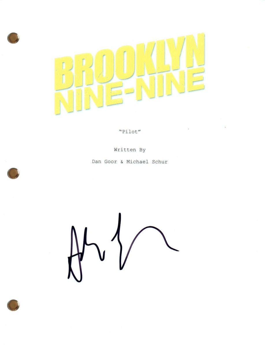 Andy Samberg Signed Autograph BROOKLYN NINE-NINE Pilot Script Screenpl ...
