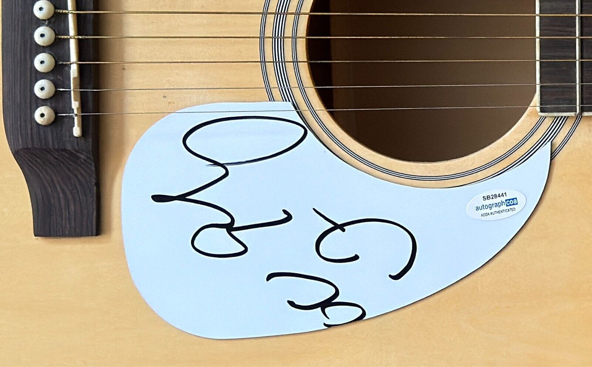 Larry LaLonde Ler PRIMUS Signed Autograph Full Size Acoustic Guitar AC ...