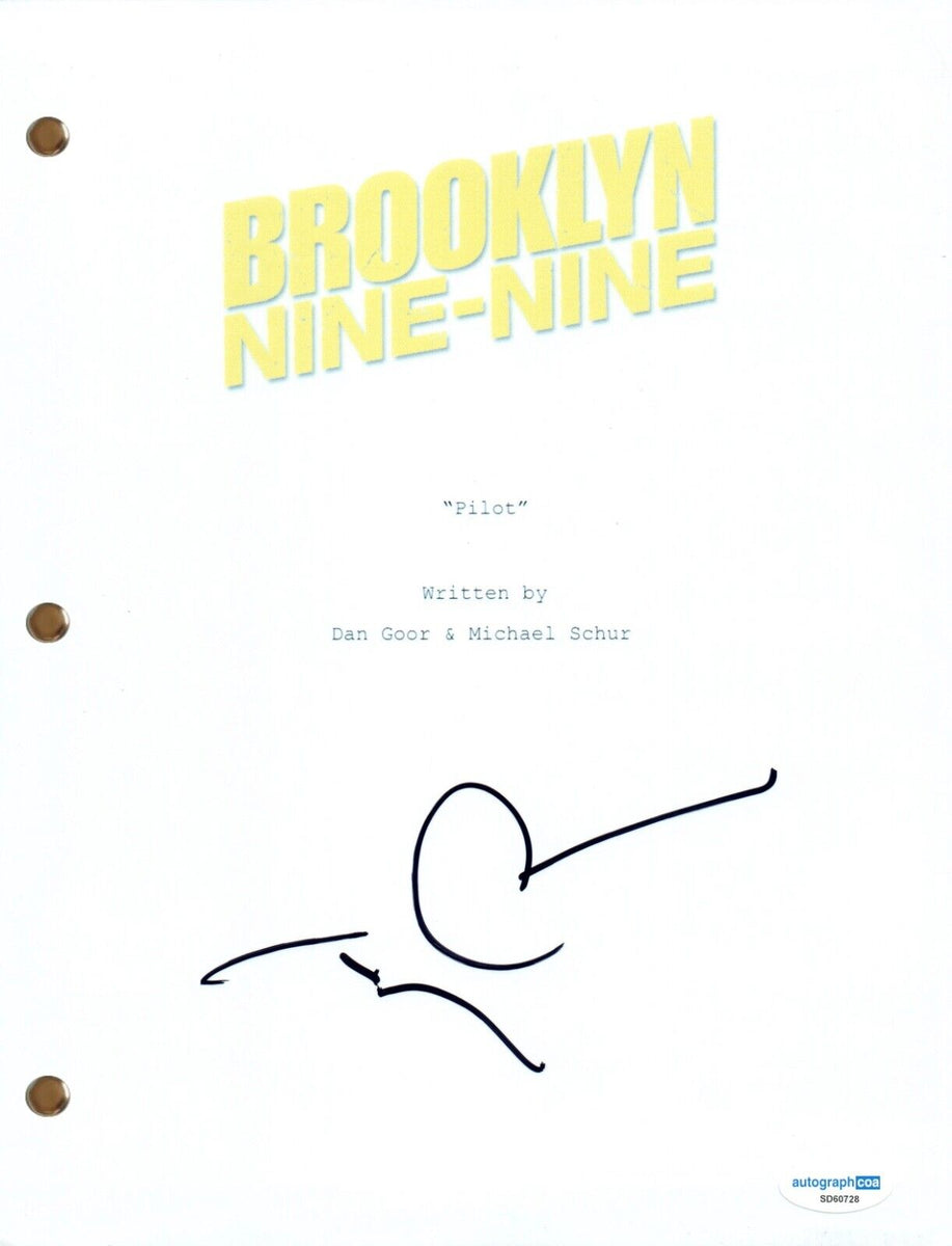 Terry Crews “Brooklyn Nine-Nine” Signed Autograph Full Pilot Episode S ...