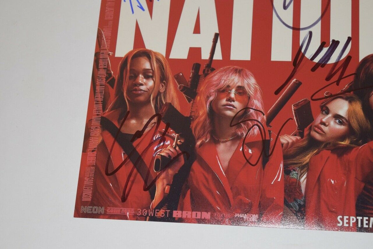 Assassination Nation Cast Signed 11x17 Photo Poster x8 Suki Waterhouse ...