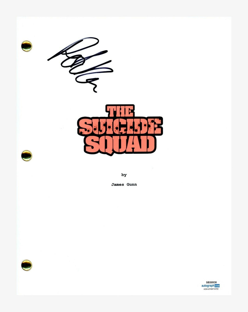 Pete Davidson Signed Autographed The Suicide Squad Movie Script ACOA C ...