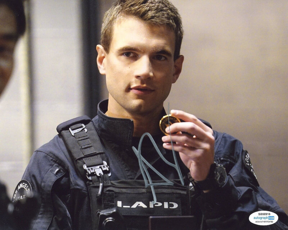 Alex Russell Signed Autograph 8x10 Photo S.W.A.T. SWAT Actor Jim Stree ...