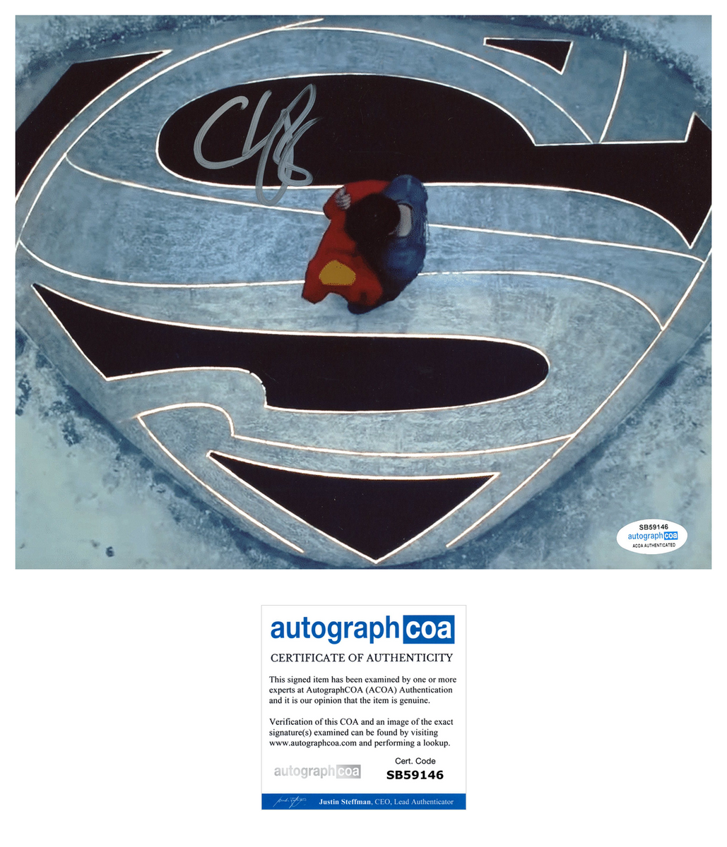 Cameron Cuffe Signed Autograph 8x10 Photo Krypton Seg-El Superman ACOA ...