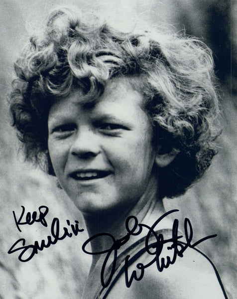 Johnny Whitaker Signed 8x10 Photo Family Affair Tom Sawyer Child Actor ...
