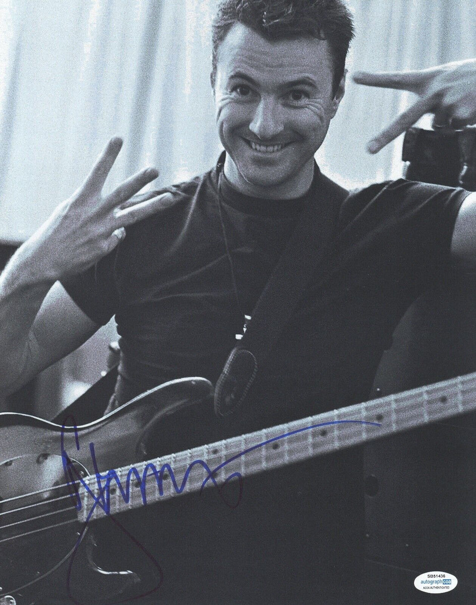 Garry Gary Beers INXS Signed Autographed 11x14 Photo Bass Guitarist AC ...