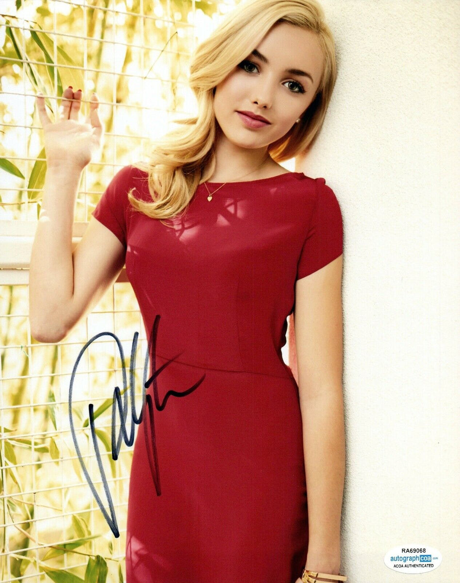 Peyton List Signed Autograph 8x10 Photo Disney's BUNK'D & JESSIE Actre ...