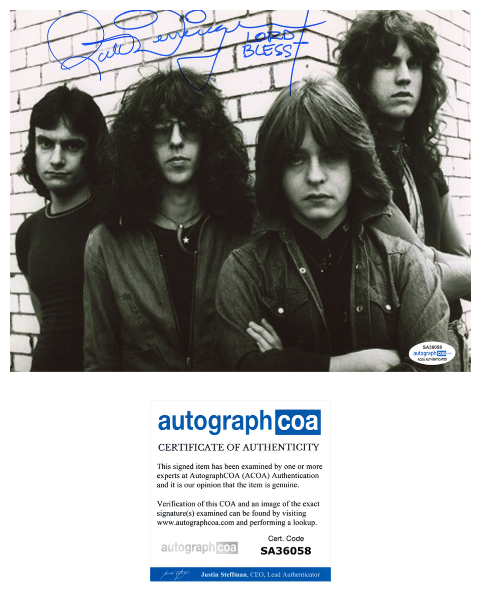 Rick Derringer Signed Autographed 8x10 Photo The McCoys Johnny Winter ...
