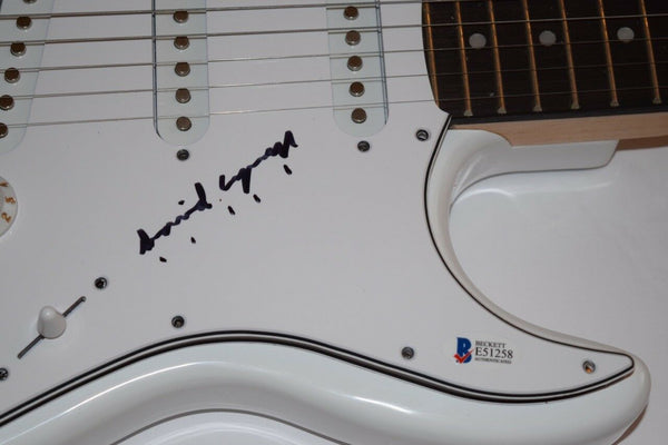 David Lynch Signed Autograph Electric Guitar Twin Peaks Dune Director ...
