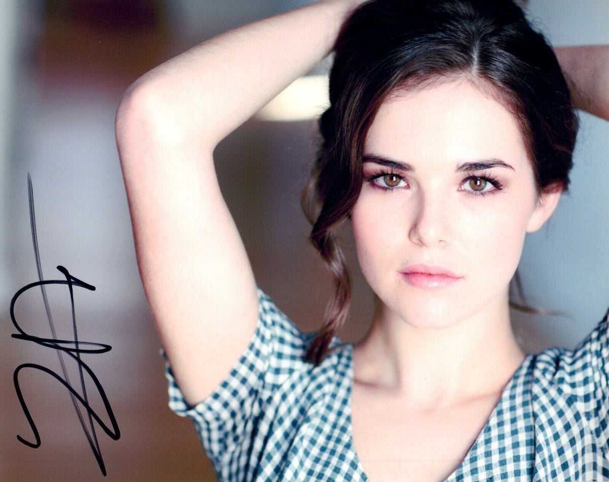 Zoey Deutch Signed Autograph 8x10 Photo Hot Sexy Actress COA ...