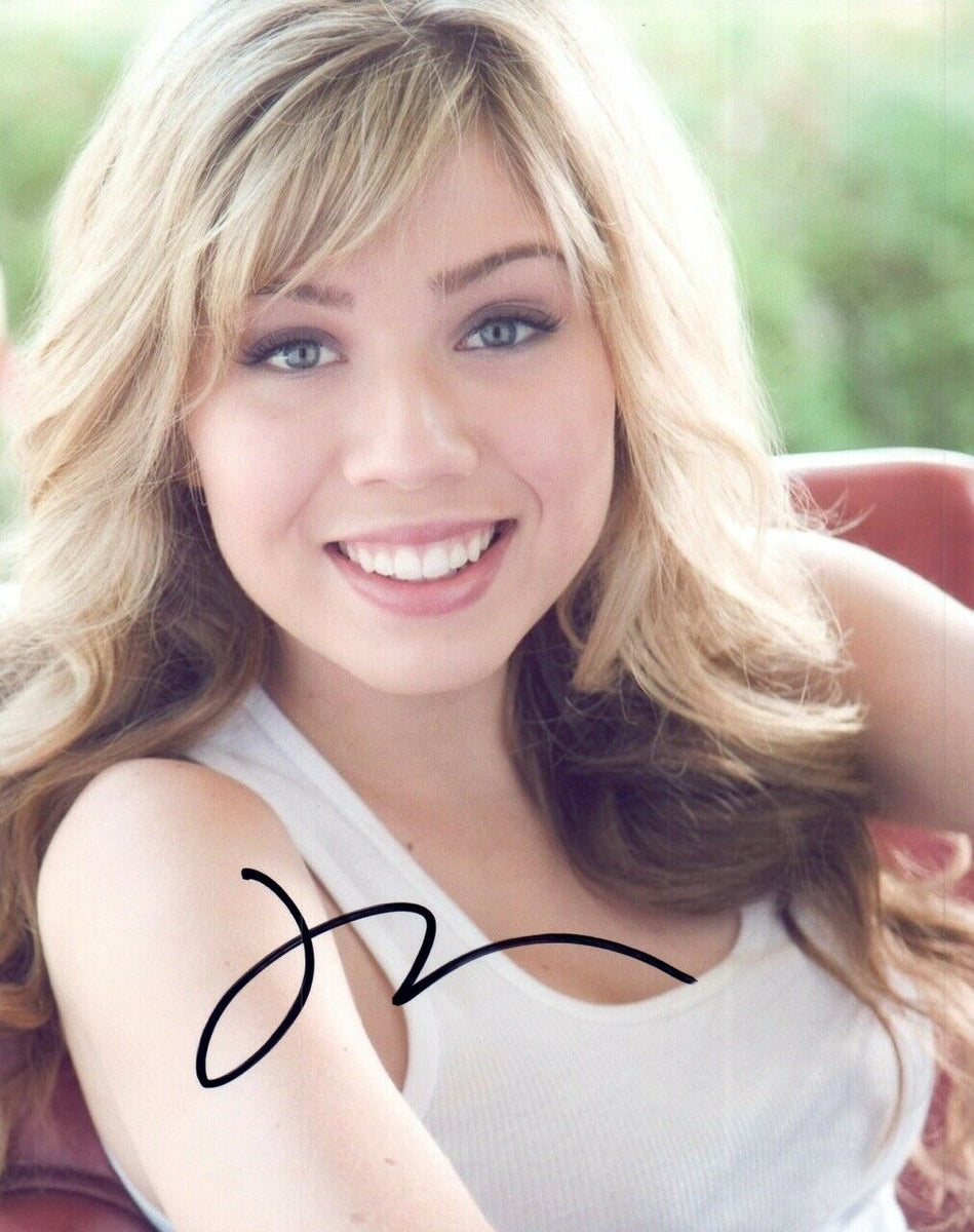 Jennette McCurdy Signed Autographed 8x10 Photo iCarly Actress COA ...