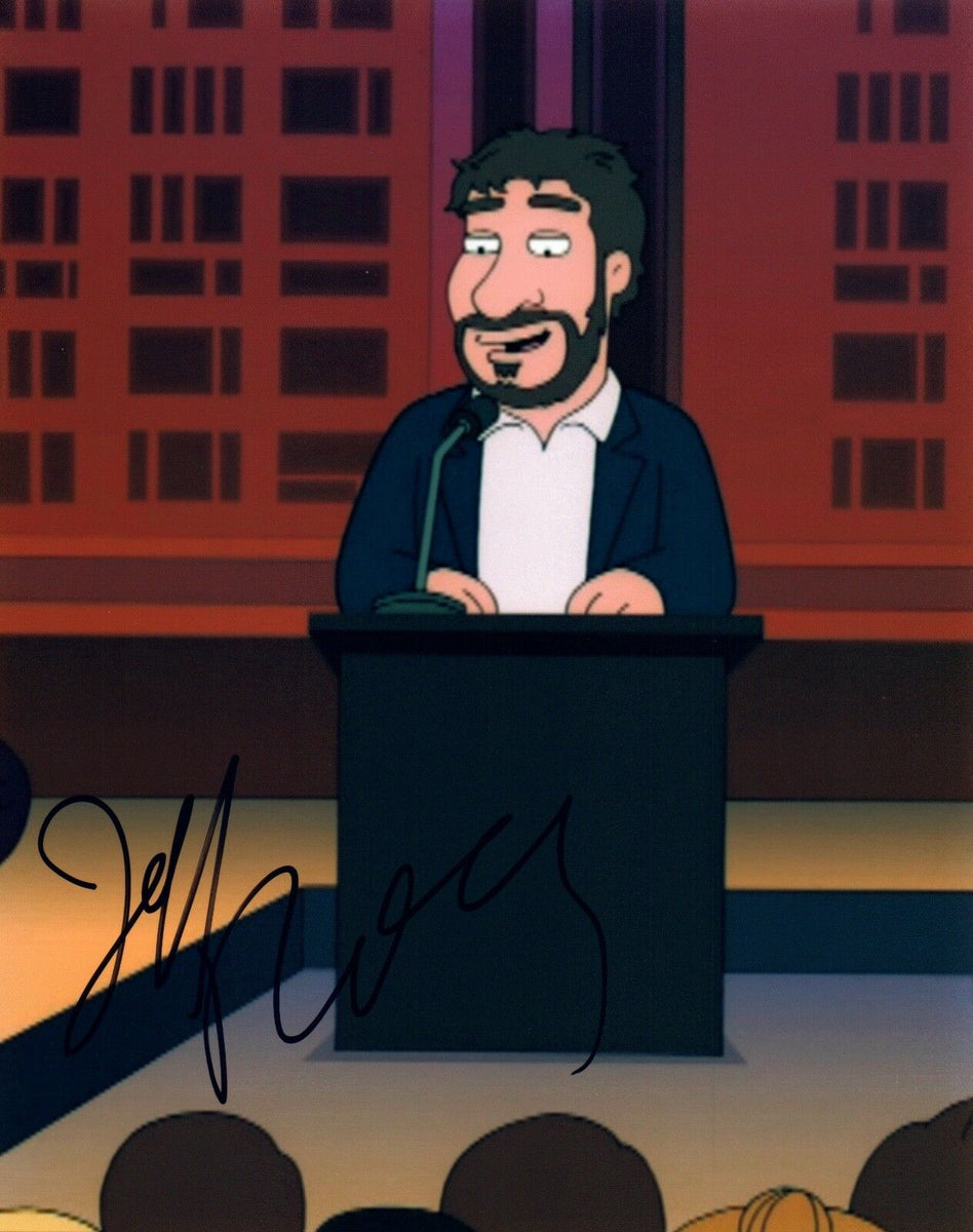 Jeff Ross Signed Autograph 8x10 Photo THE ROAST MASTER Comedian Family ...