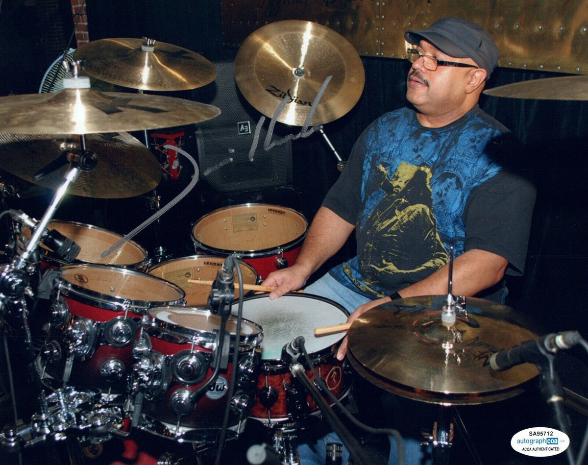 Dennis Chambers Signed 8x10 Photo Drummer Santana Parliament Funkadeli ...